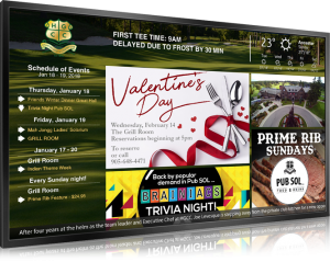 Golf | MediaTile Digital Signage Solutions