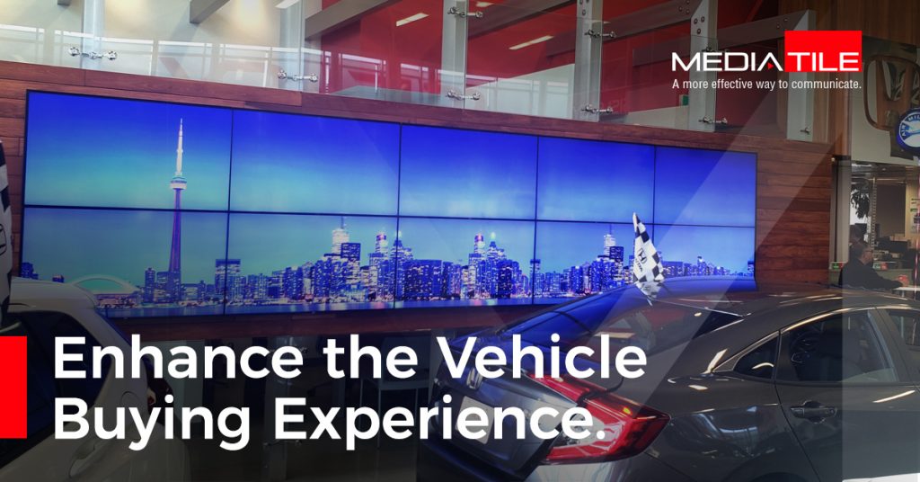 Digital Signage for Automotive Businesses | MediaTile