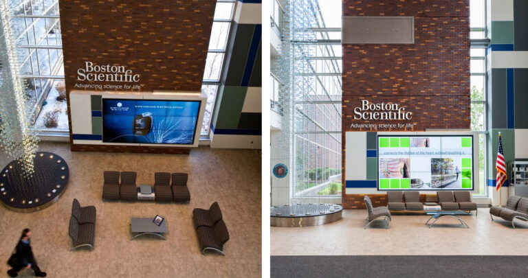Boston Scientific | MediaTile Digital Signage Solutions