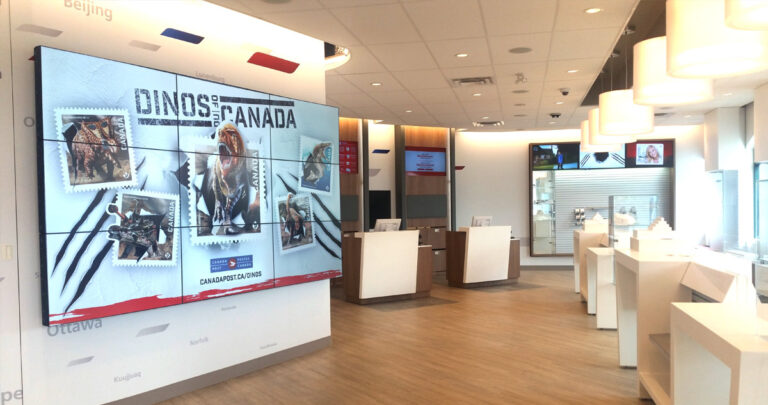 Canada Post | MediaTile Digital Signage Solutions