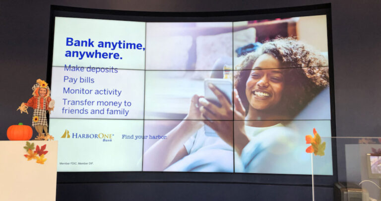 HarborOne Bank | MediaTile Digital Signage Solutions